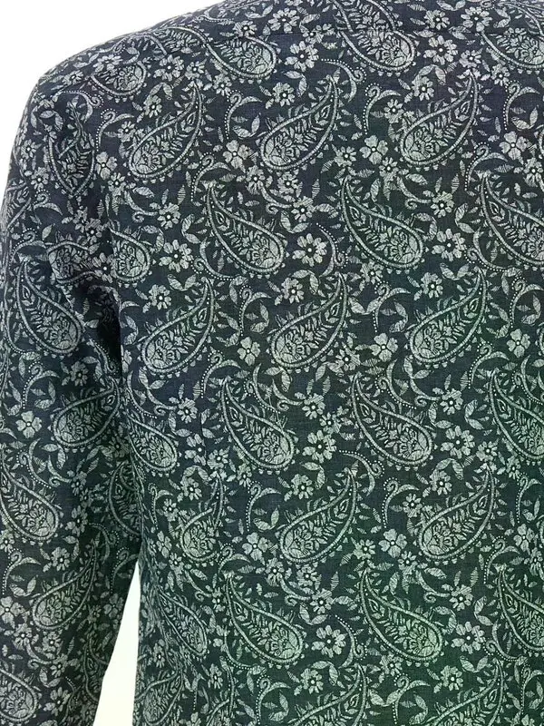 BARBA NAPOLI Paisley Buttoned Shirt