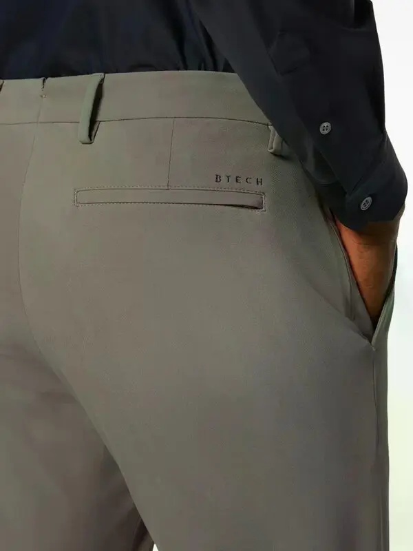 Boggi Milano Belt-loops Trousers - Grey