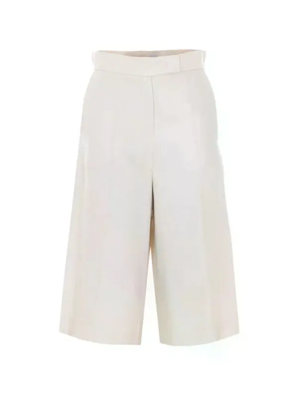 Max Mara Front-pleats Shorts - Neutrals