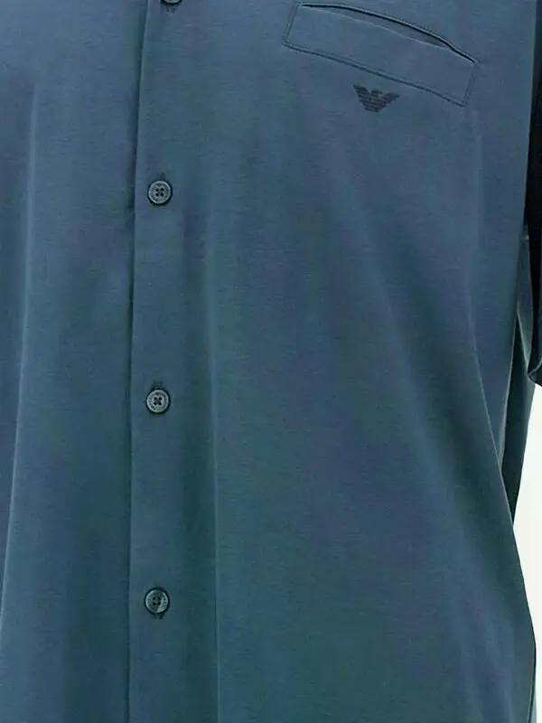 Emporio Armani Logo Jersey Pajamas