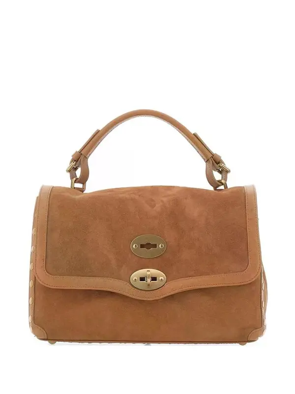 ZANELLATO Postina Studded Satchel - Neutrals