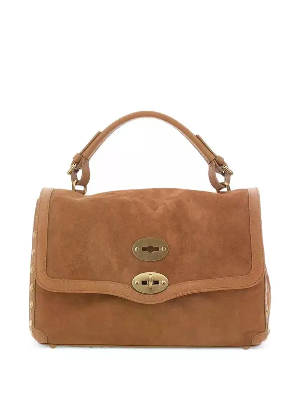 ZANELLATO Postina Studded Satchel - Neutrals