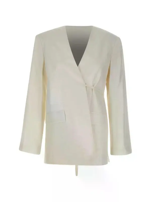HERSKIND Indiana Tie-belt Blazer - Neutrals