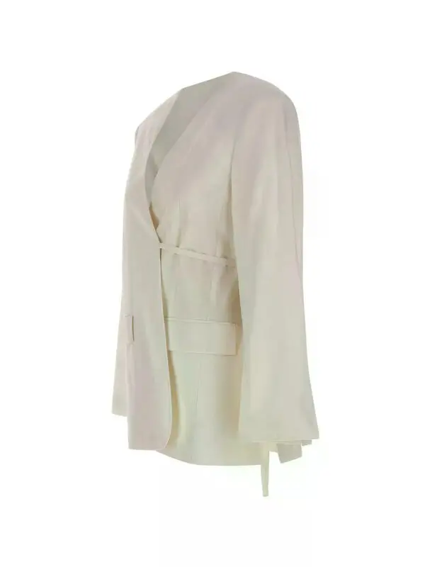HERSKIND Indiana Tie-belt Blazer - Neutrals