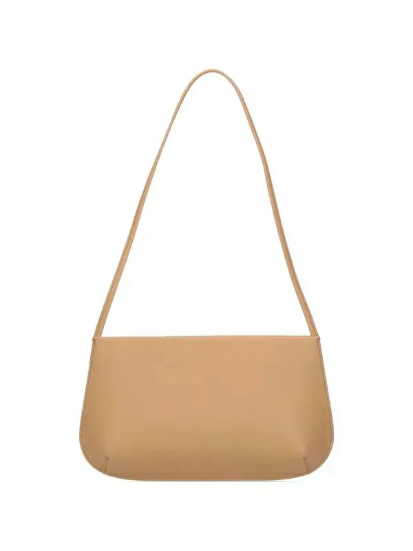 FANE Leather Shoulder Bag - Neutrals