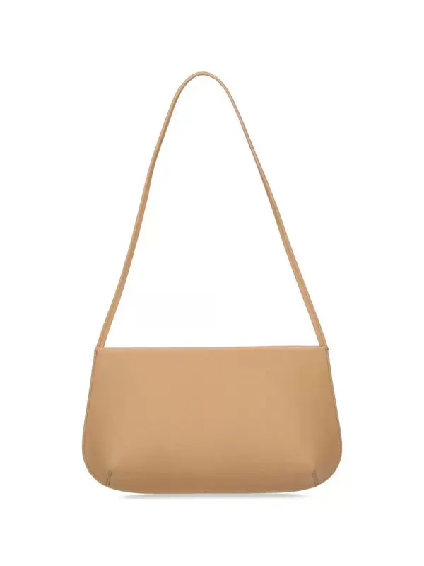 FANE Leather Shoulder Bag - Neutrals