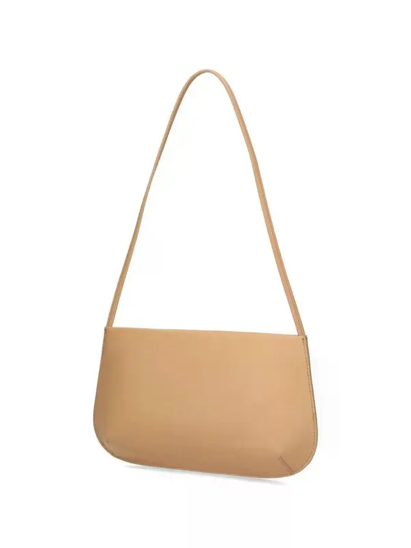 FANE Leather Shoulder Bag - Neutrals