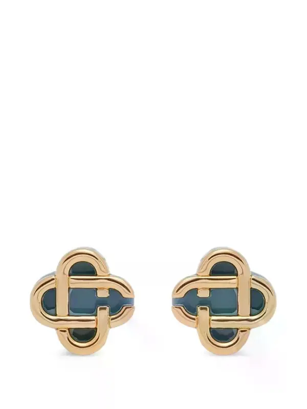 Casablanca Hiking Stud Earrings - Gold