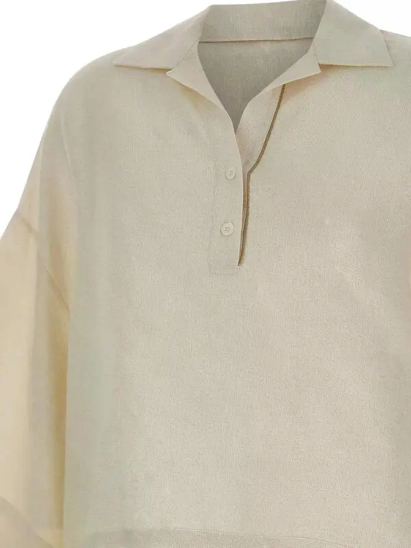Eleventy V-neck Polo Shirt