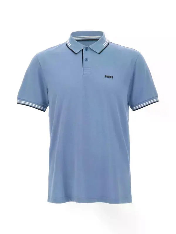BOSS Paul Short-sleeve Polo Shirt - Blue