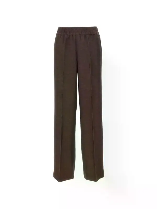 HERSKIND Pinky Elasticated-waist Track Pants - Brown