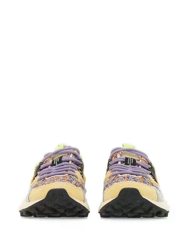 FLOWER MOUNTAIN Yamano 3 Suede Sneakers - Neutrals