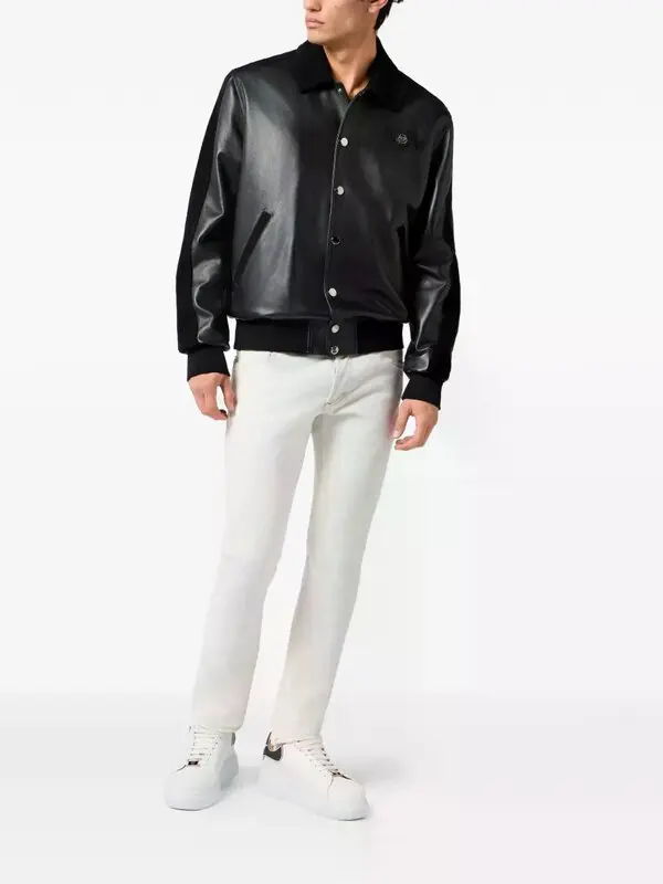 Philipp Plein Leather Jacket