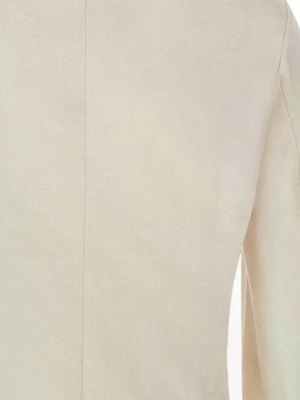 Eleventy Detachable Bib Single-breasted Blazer - Neutrals