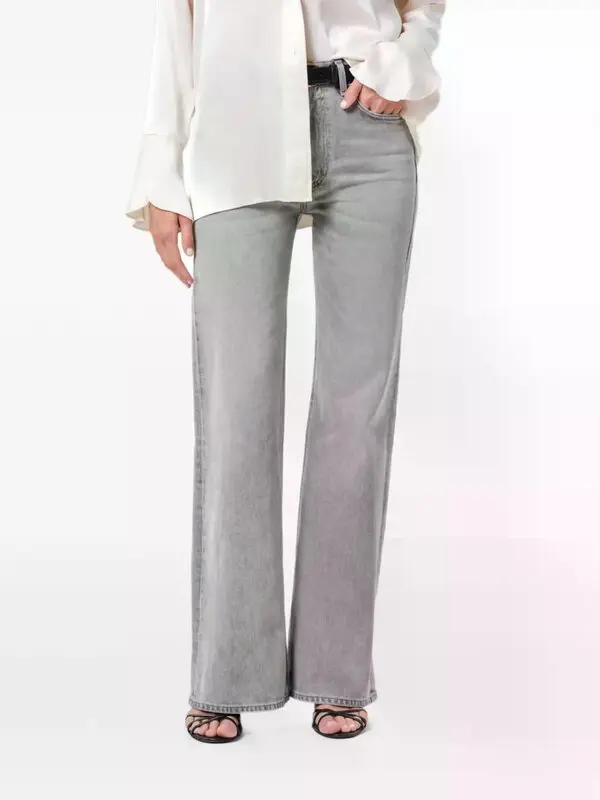 Citizens Of Humanity Wide Leg Jeans - Grey