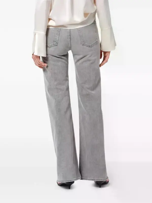Citizens Of Humanity Wide Leg Jeans - Grey