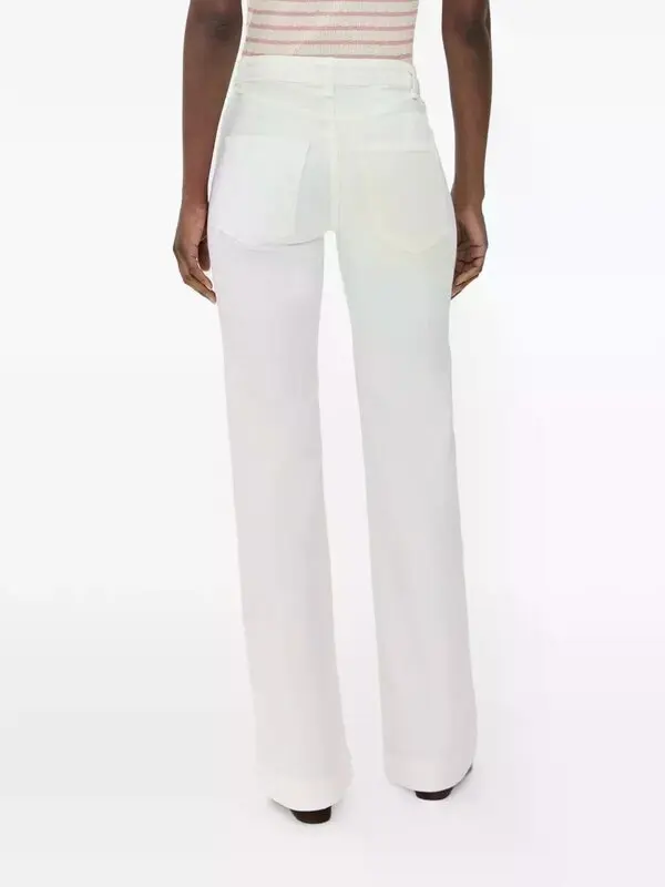 ASKK NY Wide-leg Cuffed Hem Jeans