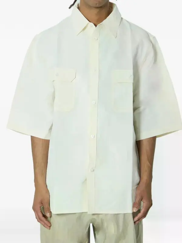 WILLY CHAVARRIA Flap Pockets Shirt - Neutrals