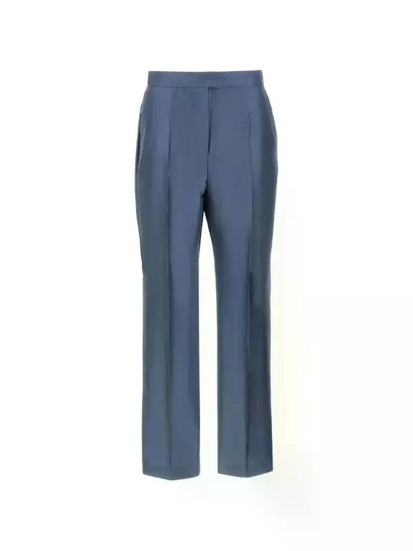 Max Mara Elegante Straight-leg Trousers - Blue