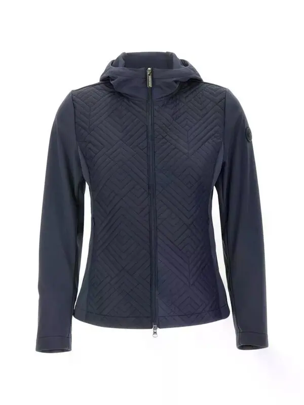 COLMAR Hooded Quilted Jacket - Blue