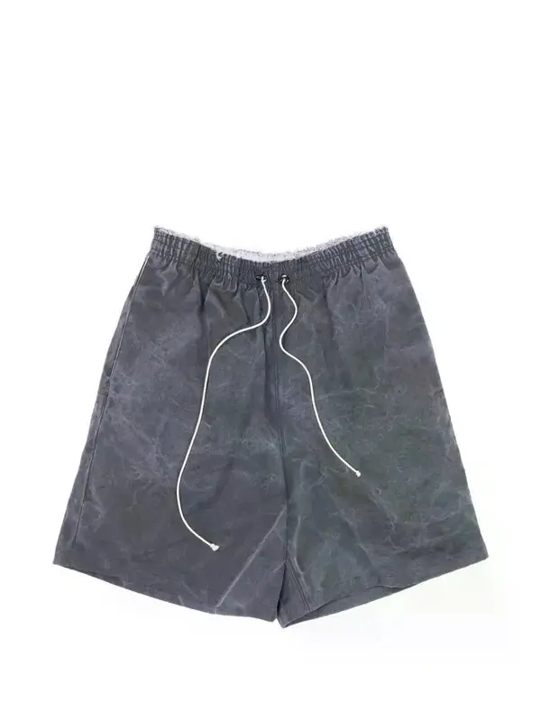 CAMIEL FORTGENS Washed-effect Bermuda Shorts