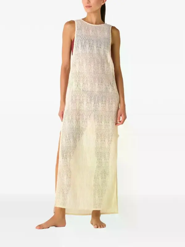 PALMACEA Side-slit Dress - Neutrals