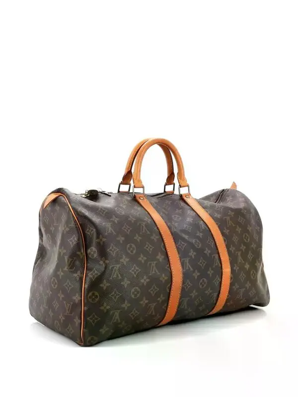 LOUIS VUITTON Keepall 50 Monogram Canvas - Brown
