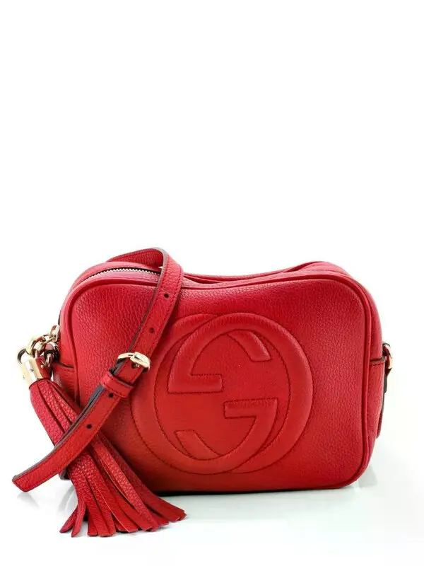 Gucci Soho Disco Small Crossbody Bag - Red