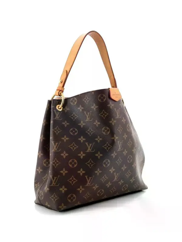 LOUIS VUITTON Graceful Handbag Monogram Canvas Pm - Brown