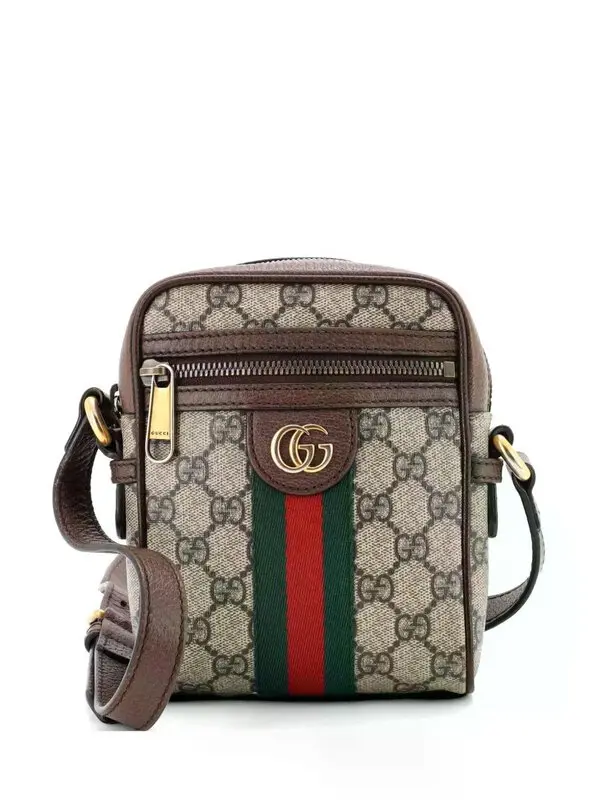 Gucci Ophidia Mini Messenger Bag - Brown
