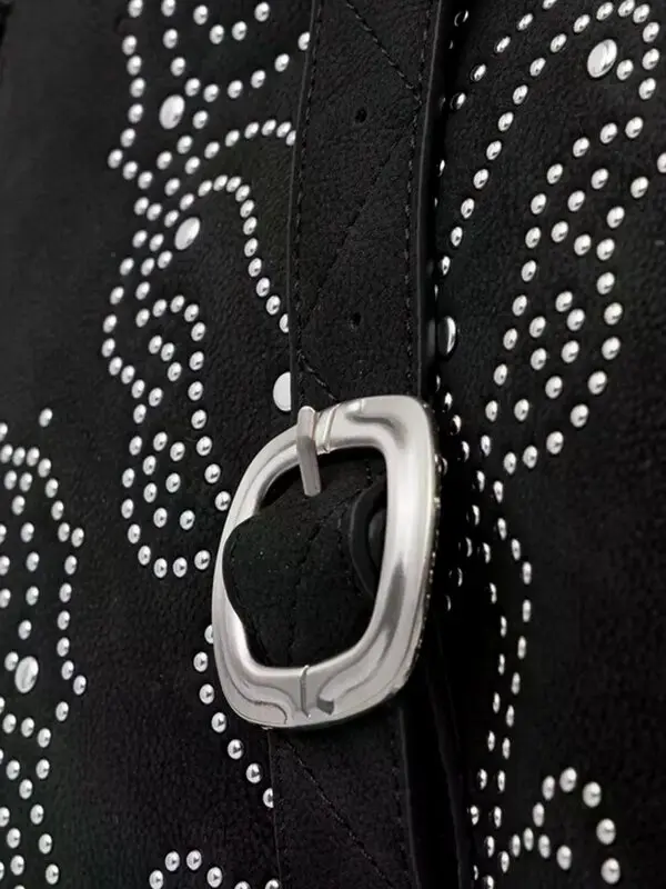 Desigual Studded Buckle Satchel
