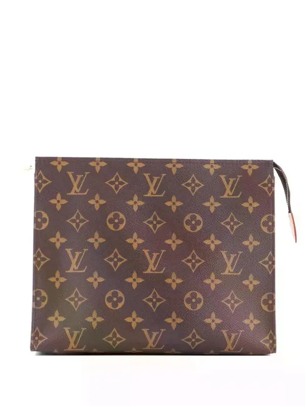 LOUIS VUITTON Toiletry Pouch 26 Monogram Canvas - Brown