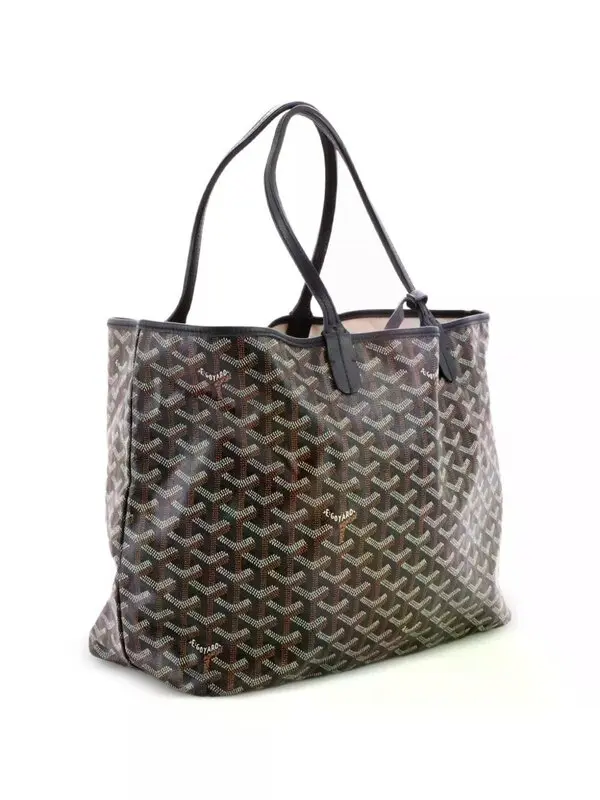 Goyard Saint Louis Coated Canvas Pm Tote Bag - Black