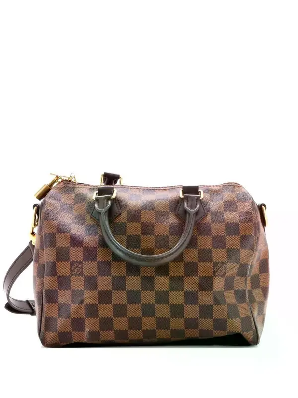 LOUIS VUITTON Speedy Bandouliere 25 Satchel - Brown