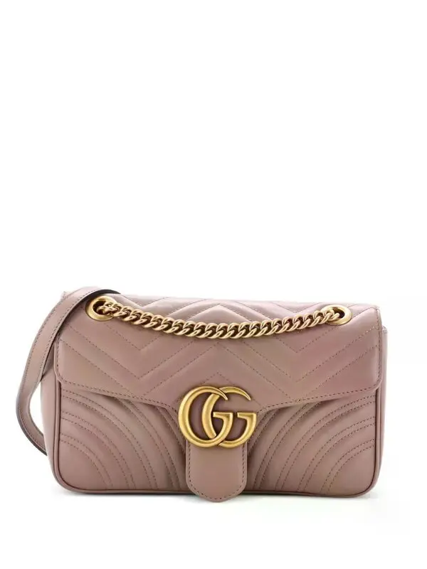 Gucci Gg Marmont Small Crossbody Flap Bag