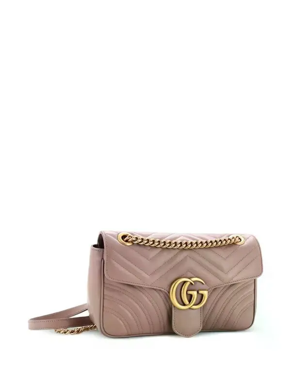 Gucci Gg Marmont Small Crossbody Flap Bag