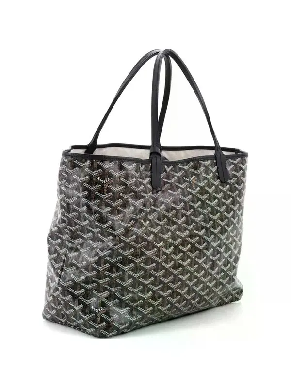 Goyard Saint Louis Printed Coated Canvas Pm Tote Bag - Black