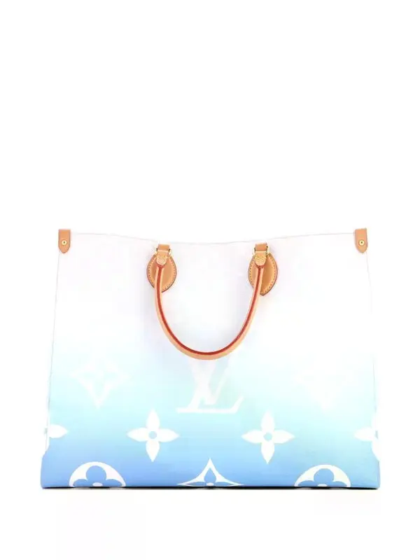 LOUIS VUITTON Onthego The Pool Monogram Giant Gm Tote Bag - Blue