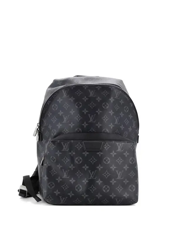 LOUIS VUITTON Discovery Monogram Eclipse Canvas Pm Backpack - Black