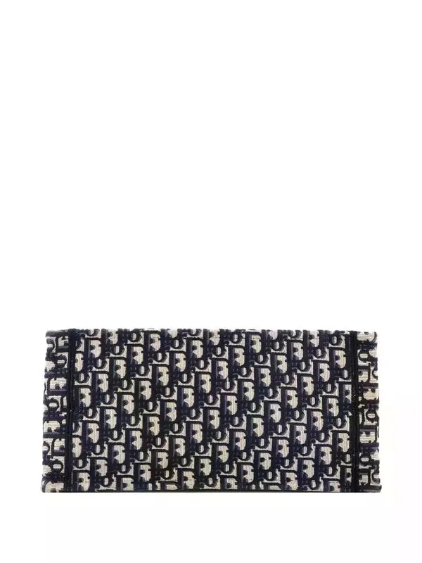 Dior Book Oblique Canvas Medium Tote Bag - Blue