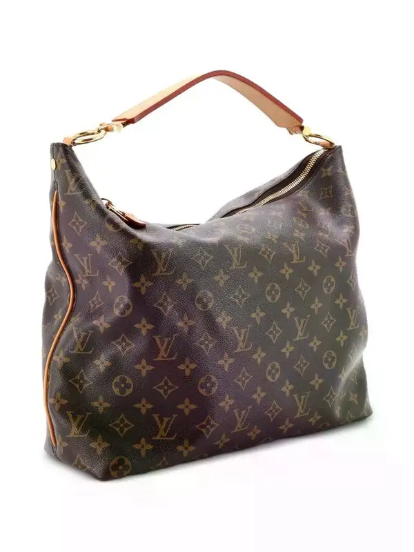LOUIS VUITTON Sully Handbag Monogram Canvas Mm Hobo