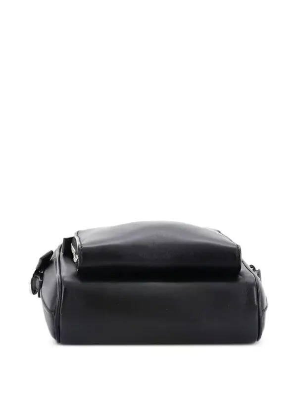 Prada Front Pocket Leather Small Crossbody Bag