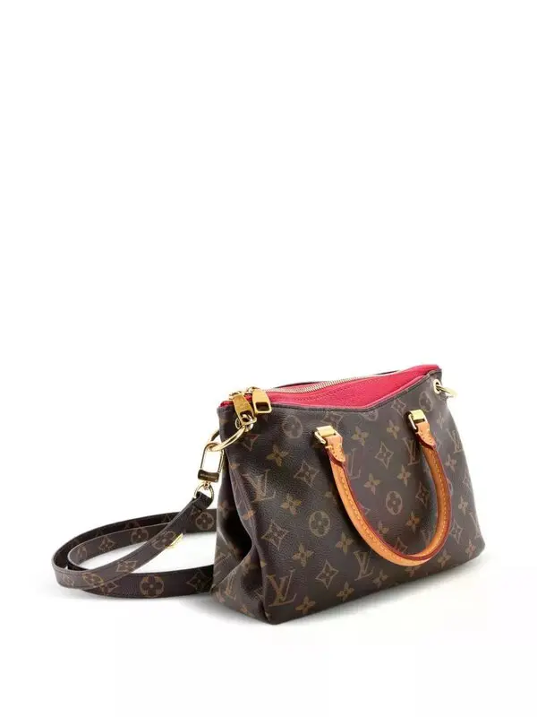 LOUIS VUITTON Pallas Bb Tote Monogram Canvas - Red