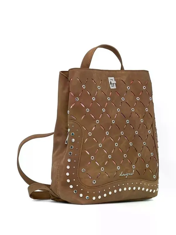Desigual Eyelet-embellishment Backpack