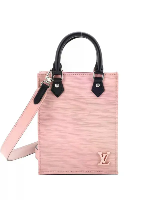 LOUIS VUITTON Petit Sac Plat Crossbody Bag Epi Leather - Pink