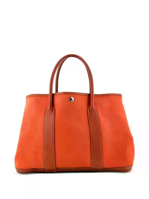 Hermès Garden Party 36 Tote Bag Toile And Leather