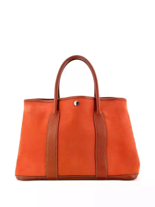 Hermès Garden Party 36 Tote Bag Toile And Leather
