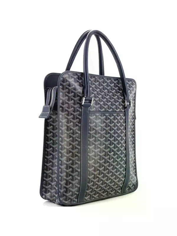 Goyard Bourgogne Coated Canvas Satchel