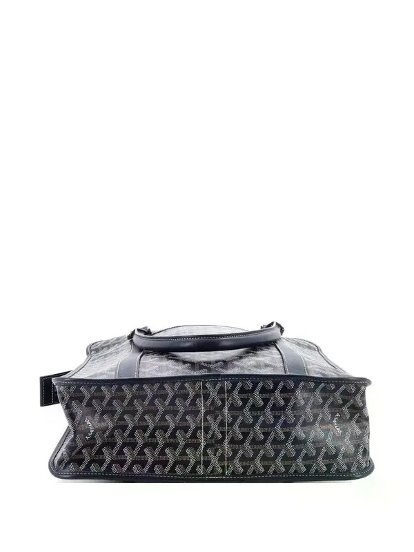 Goyard Bourgogne Coated Canvas Satchel