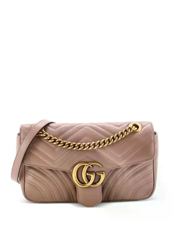 Gucci Gg Marmont Small Crossbody Bag - Neutrals